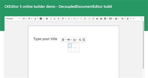 Table Contextual Toolbar Is Not Showing · Issue 13799 · Ckeditor