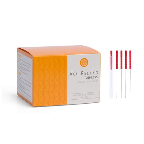 Acu Relaxo Tab Less Acupuncture Needles 500pcsbox Lierreca