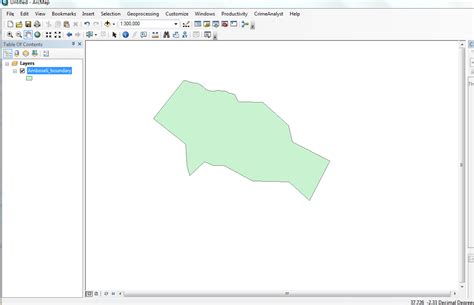 Arcgis Desktop How To Convert Shp To Lat And Long Coordinates En