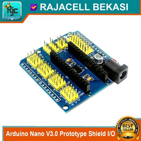 jual arduino nano v3 0 prototype shield i o extension board expansion