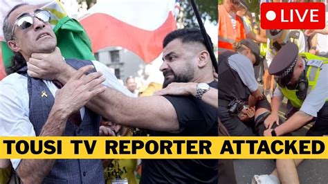 🚨 Breaking Tousi Tv Reporter Taken To Hospital After Attack In London
