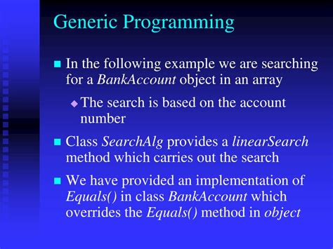ppt object oriented programming powerpoint presentation free