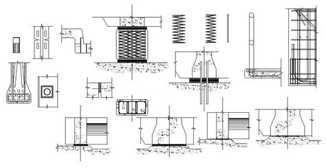 Iron Bridge Construction Cad Drawing Details Dwg File Cadbull