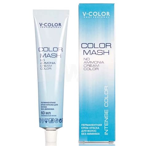Крем-краска для волос V-Color Professional Color Mash (60 мл) - 5,17 ...