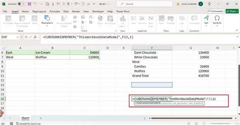Excel CUBERANKEDMEMBER 函数 Excel 函数教程