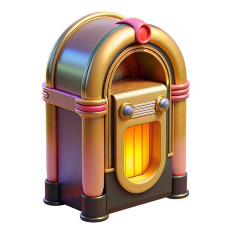 Juke Box 3d Objeto 47530843 Png