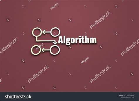 3d Illustration Algorithm Light Color Light Stock Illustration