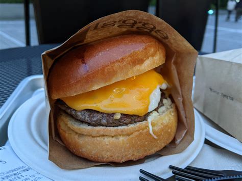The Fairfax And A Bacon Egg And Cheese From Eggslut R Sandwiches