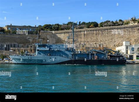 Floriana Malta February 17th 2022 The Germany Navy Type 332