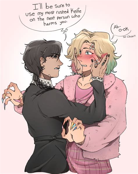 Cryptids Kofi Commissions Open 2 On X Enid Wednesday Addams