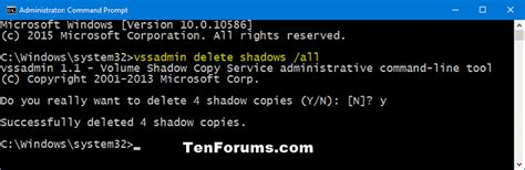 Delete System Restore Points In Windows 10 Tutorials