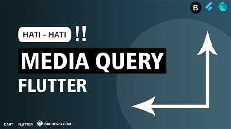 Hati Hati Dengan Media Query Flutter Youtube