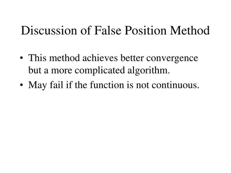 ppt root finding methods powerpoint presentation free download id