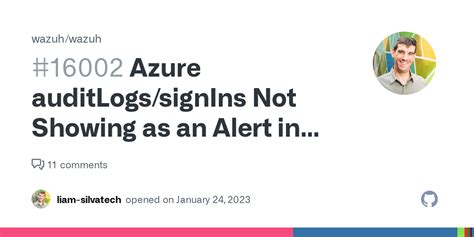 Azure Auditlogssignins Not Showing As An Alert In The Dashboard