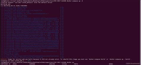 Vulhub Supervisord 远程命令执行漏洞复现supervisor漏洞 Csdn博客