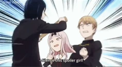 Silence This Spoiler Girl Blank Template Imgflip