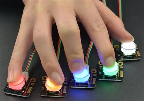 DFRobot Gravity LED Button X Pack RobotShop