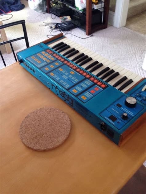 MATRIXSYNTH Custom Blue Moog Source Synthesizer