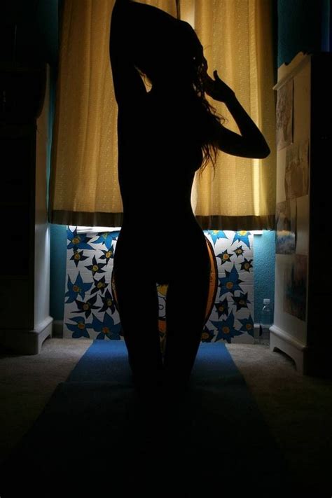 Silhouette Gap In The Window Rhbaggins