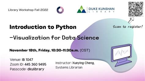 Library Workshops Library Duke Kunshan University