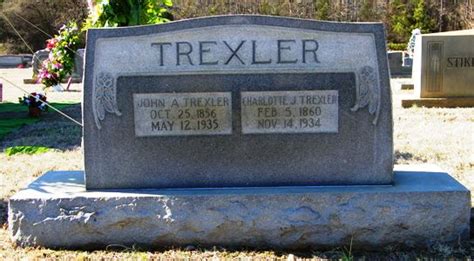 Charlotte Jane Trexler Trexler 1860 1934 Mémorial Find A Grave