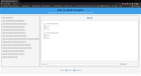 Github Savizronensql Mongo Parser Converts Sql Queries To Json