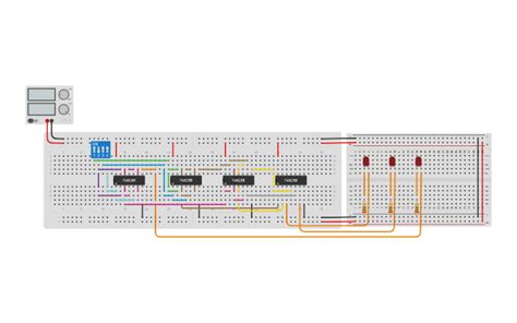 Circuit Design Two 2 Bit Binary Adder Tinkercad