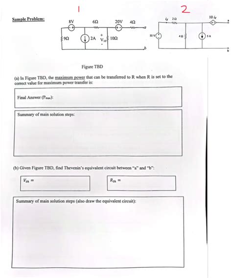 Solved Sample Problem Figure Tbd A In Figure Tbd The