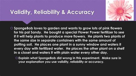 PPT Validity Reliability Accuracy PowerPoint Presentation ID 6538985