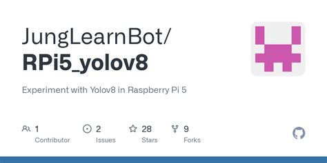 Releases JungLearnBot RPi Yolov GitHub