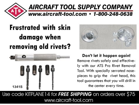 Red Blind Rivet Removal Tool Kitplane Magazine