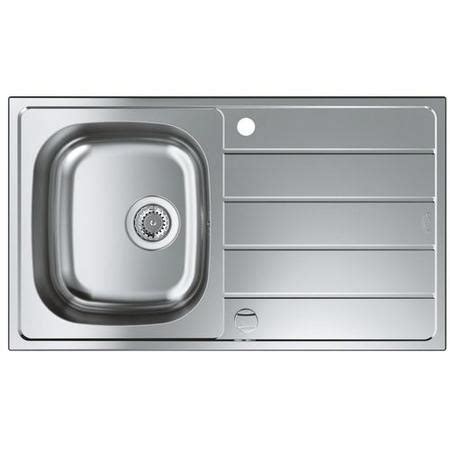Grohe K200 Single Bowl Inset Left Or Right Chrome Stainless Steel