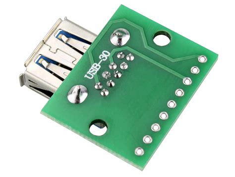 Módulo Adaptador USB Fêmea 3 0 para DIP Usinainfo