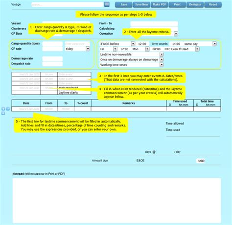 The Shipping System Laytime Calculation Free Seosvbgseo