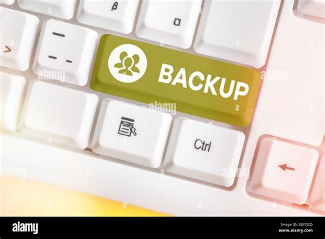 Word Writing Text Backup Business Photo Showcasing Process That Protects Important Information