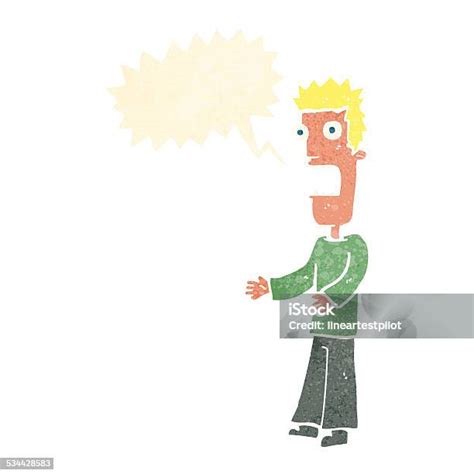 만화 남자 연설 거품과 더불어 소 름 끼쳐 그리기에 대한 스톡 벡터 아트 및 기타 이미지 그리기 낙서 드로잉 남자