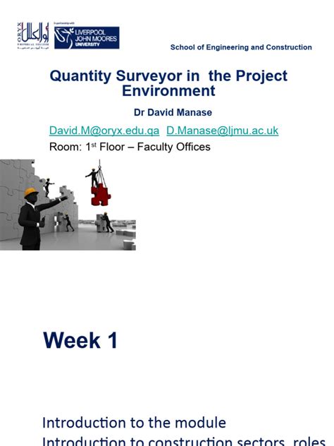 Week 1 Lecture 1 Of 2 Pdf Procurement Teaching