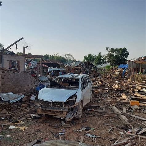 ကရင်နီတွင် စစ်ကောင်စီက ပေါင် ၅၀၀ ဗုံးကြဲချတိုက်ခိုက်မှုကြောင့် ကလေးငယ