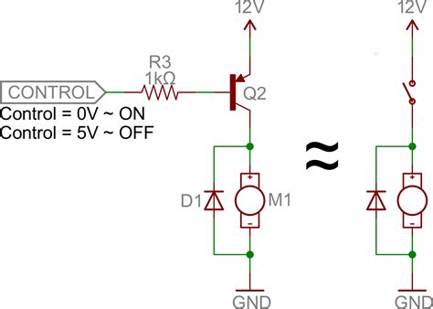 Pnp Transistor Switch Circuit Diagram