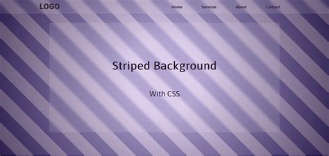 5 Ways To Implement A Striped Background With Css Only Logrocket Blog
