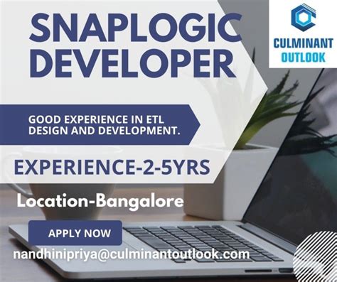 nandhini priya on linkedin snaplogic etl design development