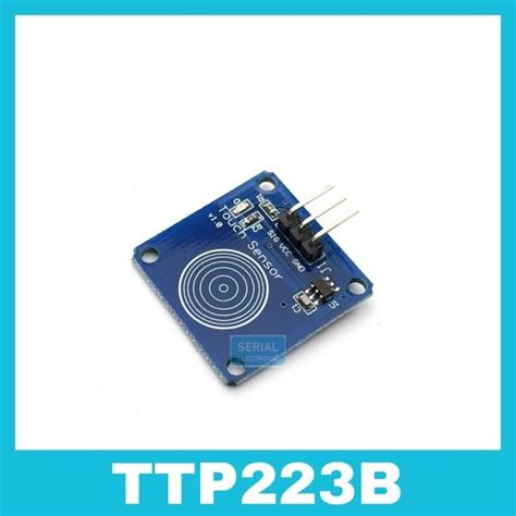 Ttp223b Capacitive Touch Sensor Digital Switch Arduino Saklar Sentuh Lazada Indonesia