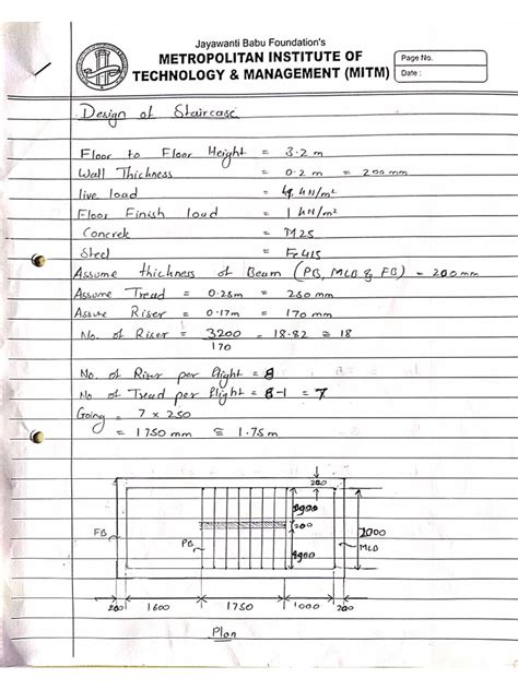 Staircase Numerical Pdf
