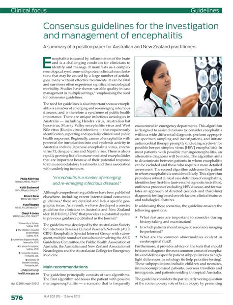 Pdf Consensus Guidelines For The Investigation And Management Of