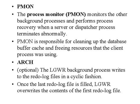 ORACLE SYSTEM ARCHITECTURE The Oracle DBMS Server Is