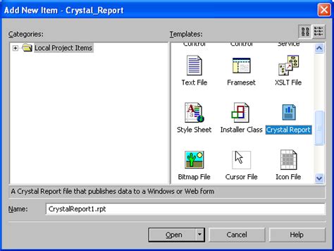 How To Use Crystal Reports In Your Project Codeproject