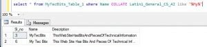 Case Sensitive String Comparison On SQL Server My Tec Bits