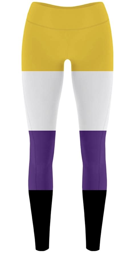 Pride Non Binary Flag Tights Cybershop Australia