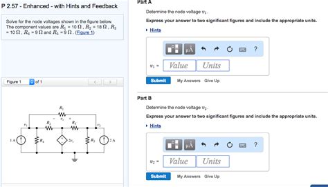 solved part a p 2 57 enhanced with hints and feedback