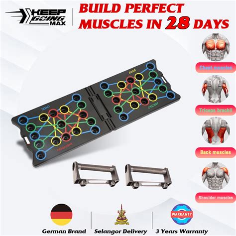 🔥ready stock🔥multi function push up training board push up board chest